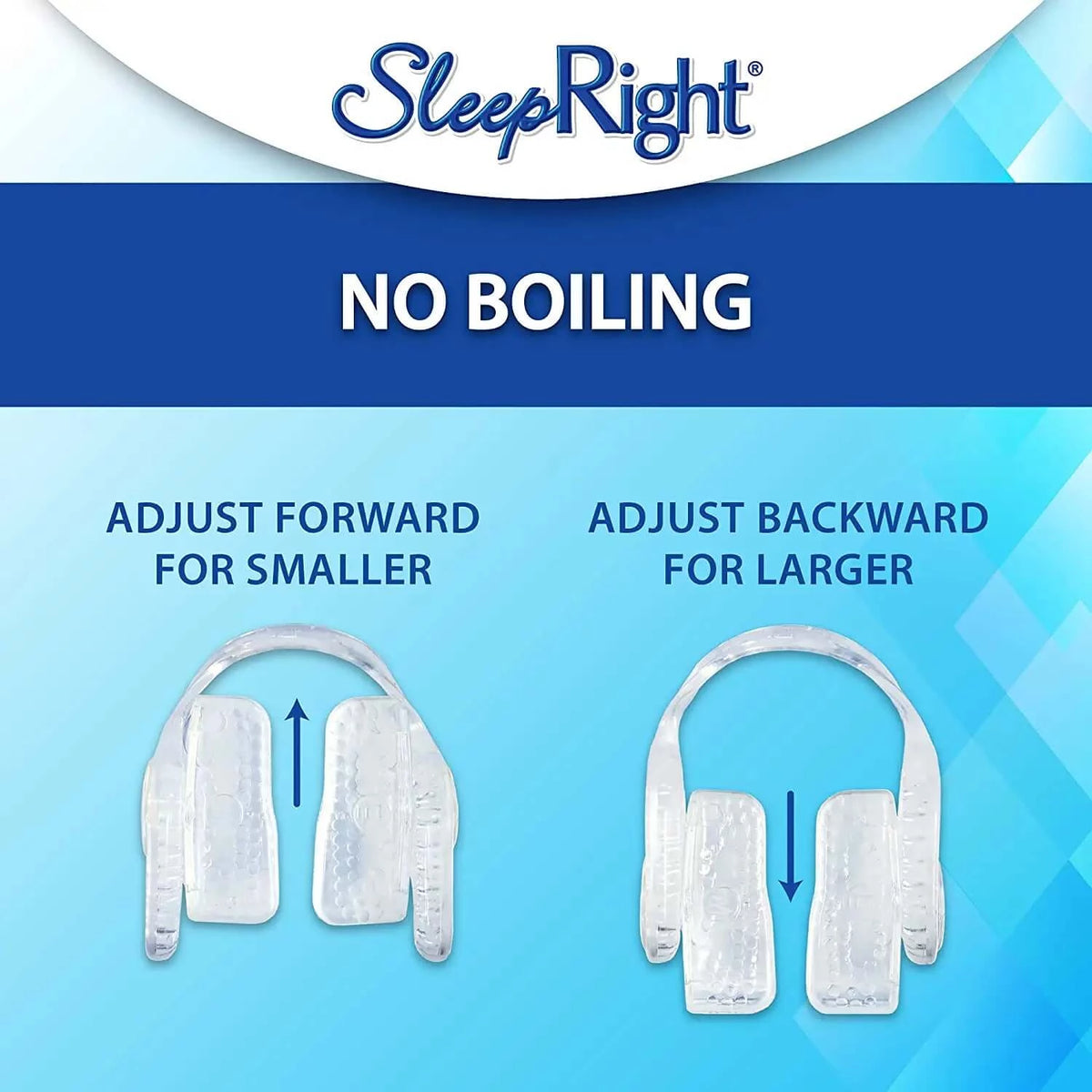 SleepRight® Select No-Boil Dental Guard – Sleeping Teeth Guard – Mouth