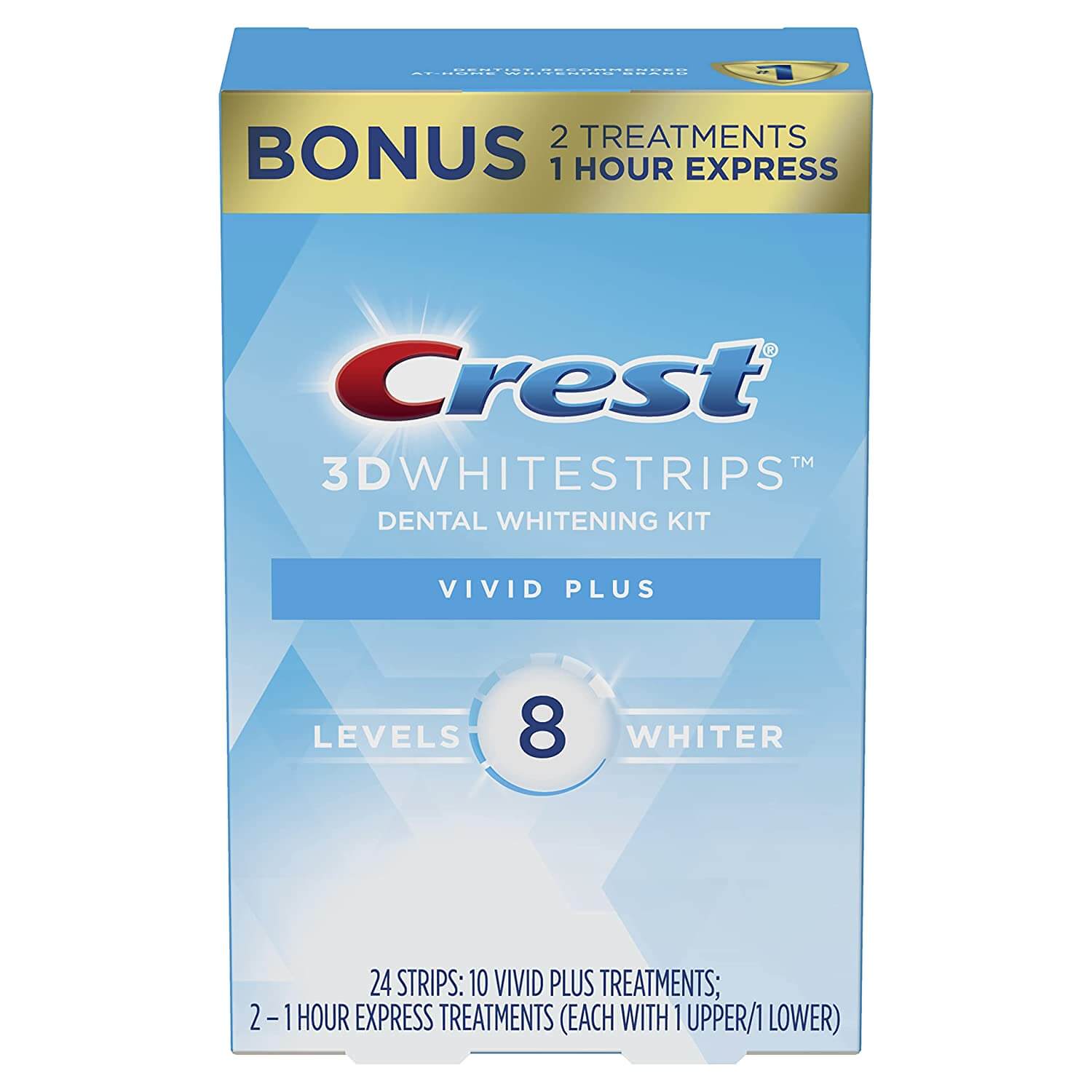 Crest 3D Whitestrips (Vivid Plus)